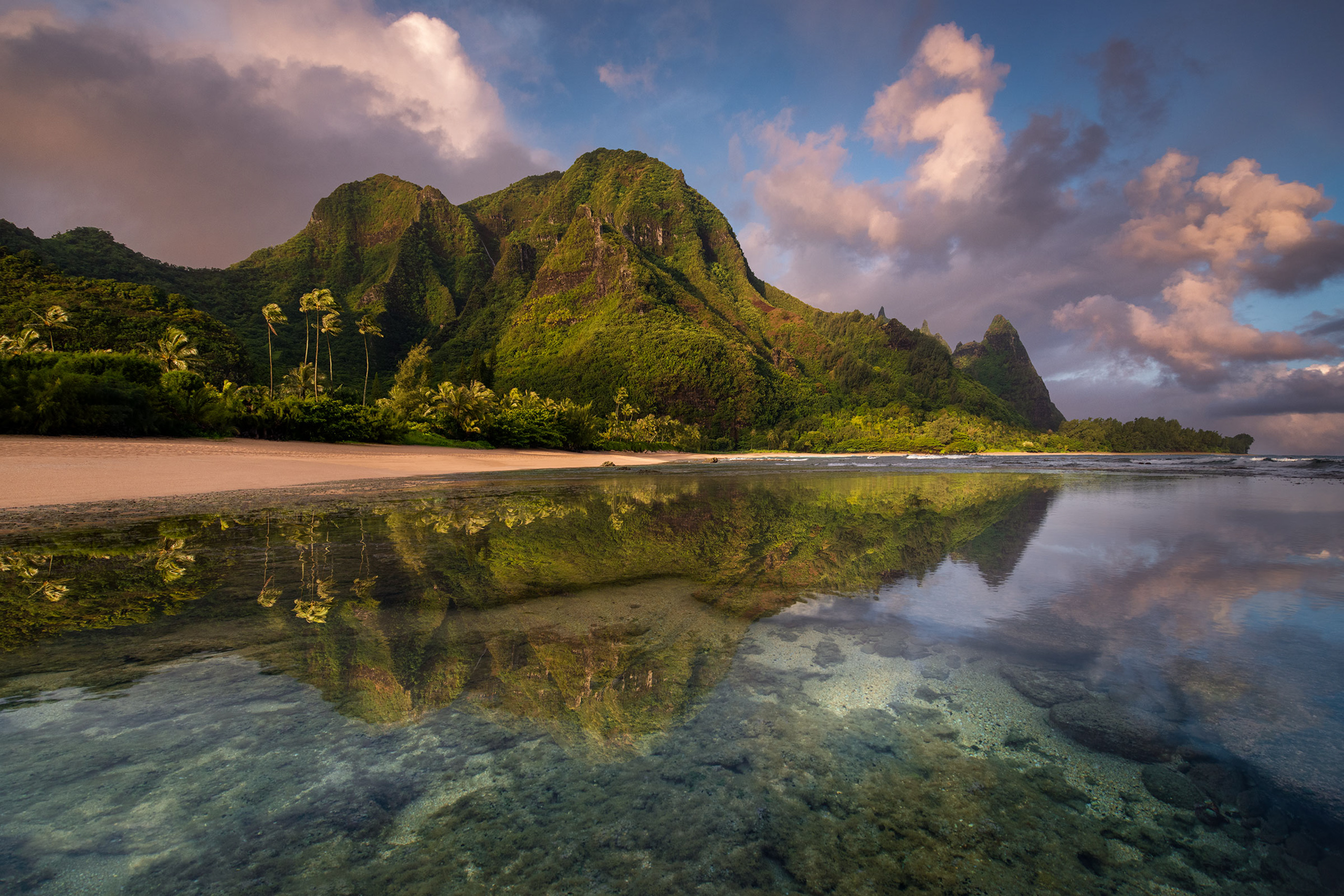 Ke'e Dawn | Seascapes & Waterfalls | Marlon Holden Fine Art