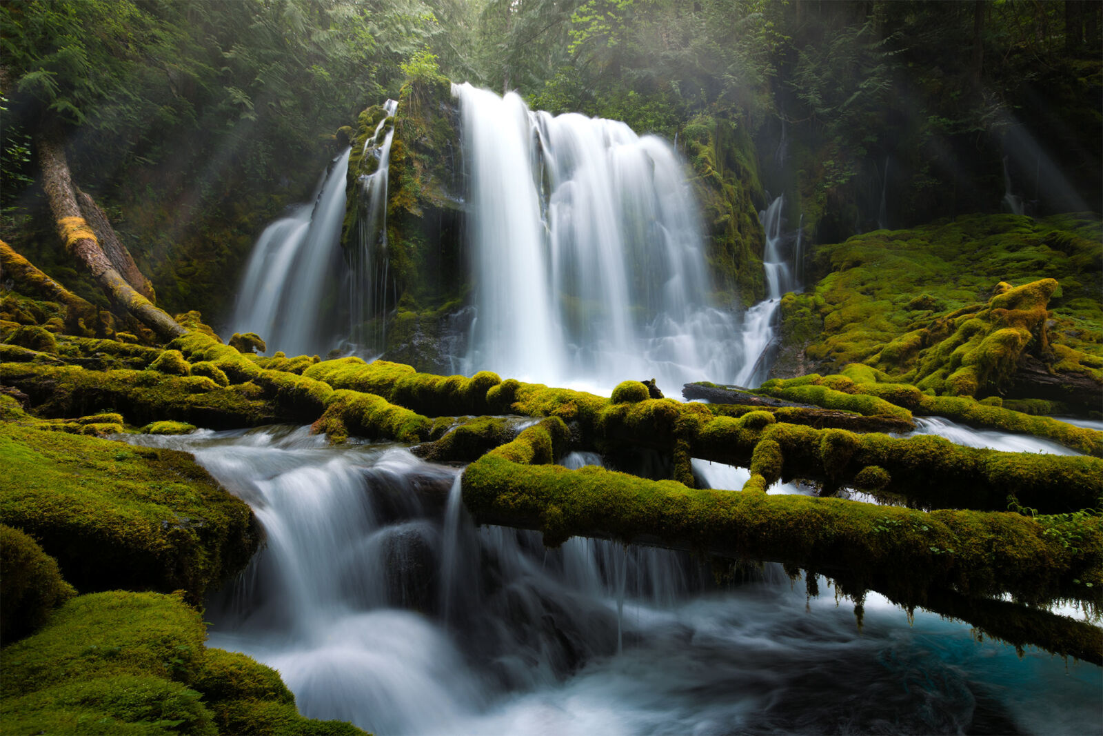 Verdant Falls | Seascapes & Waterfalls | Marlon Holden Fine Art